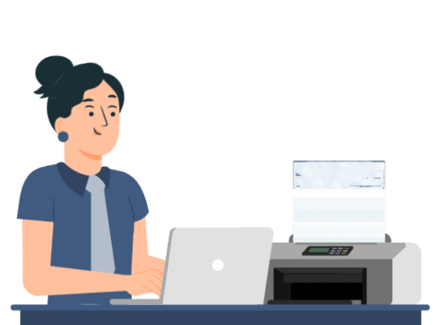 Check Generator Instantly Create, Print On White Paper