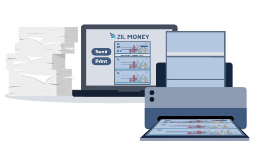 Printed Check – Print and Customize Checks Instantly