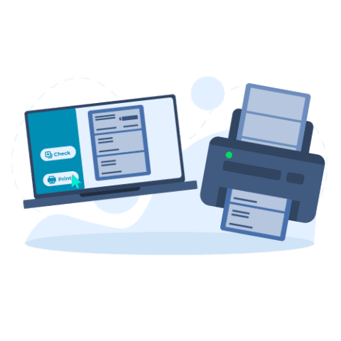 Check Draft/Bank Draft Printing, Mailing & Emailing