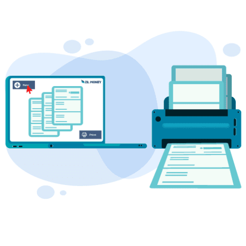 Paper Checks Print Now Yourself Online Personal/Business