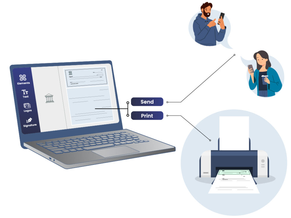 Check Mailing On Same Day In One Click You Create We Print