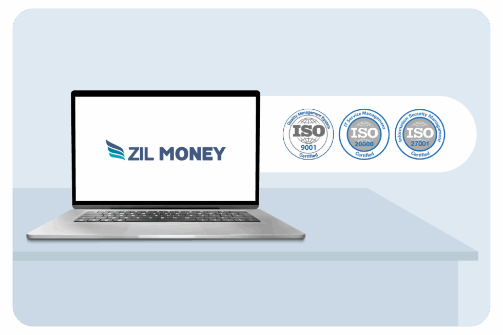 Zil Money Achieves ISO 27001 9001 and 20000 Certification