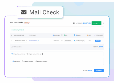 Check Mailing | Secure, Affordable & Hassle-Free Service